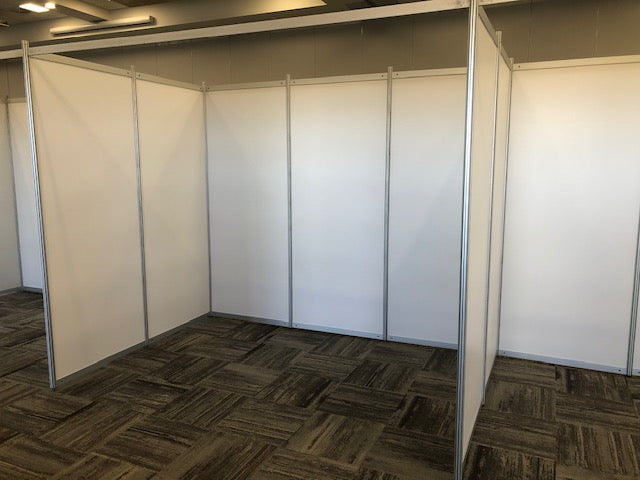 Standard Booth. Can be built in a range of sizes. Typically, 3m x 2m ...